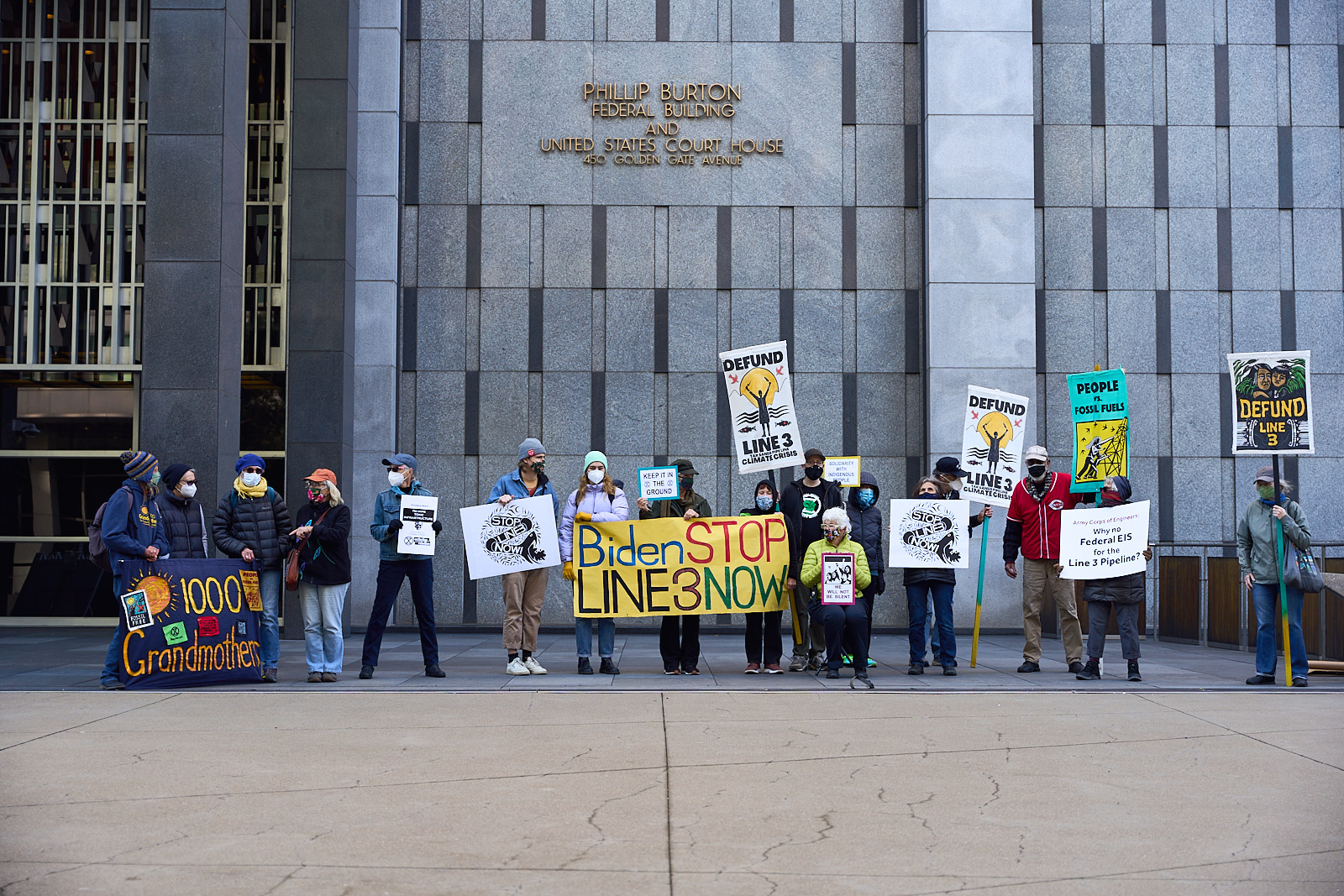 Stop Line 3 Protest @ SF Federal Building | XRSFBay