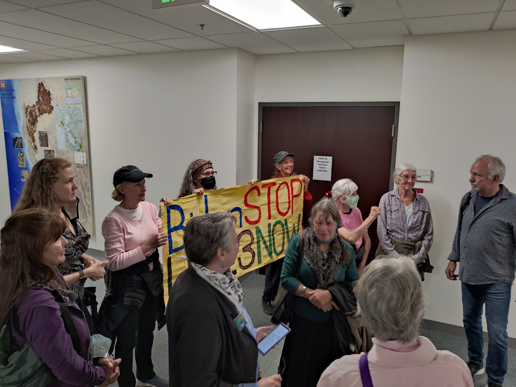 Stop Line 3 Activists Rally At US Army Corps Of Engineers Office | XRSFBay